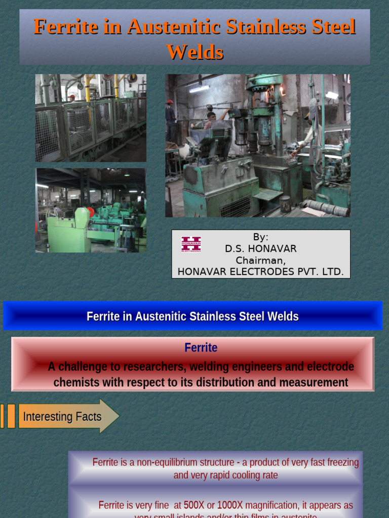 Ferrite Measurement in Stainless Steel Welds | PDF | Stainless Steel ...