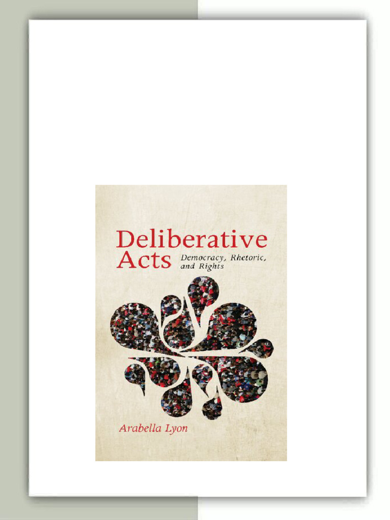 76758032 | PDF | Deliberation | Deliberative Democracy