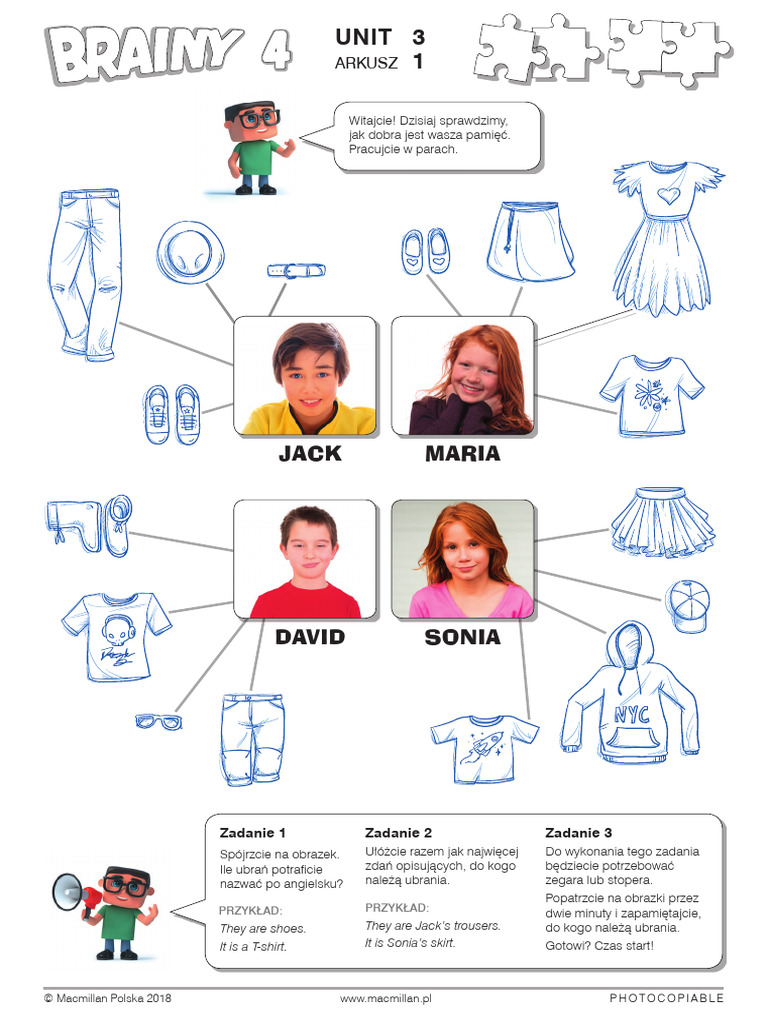 1536673973 Brainy 4 Worksheet Unit 3 | PDF