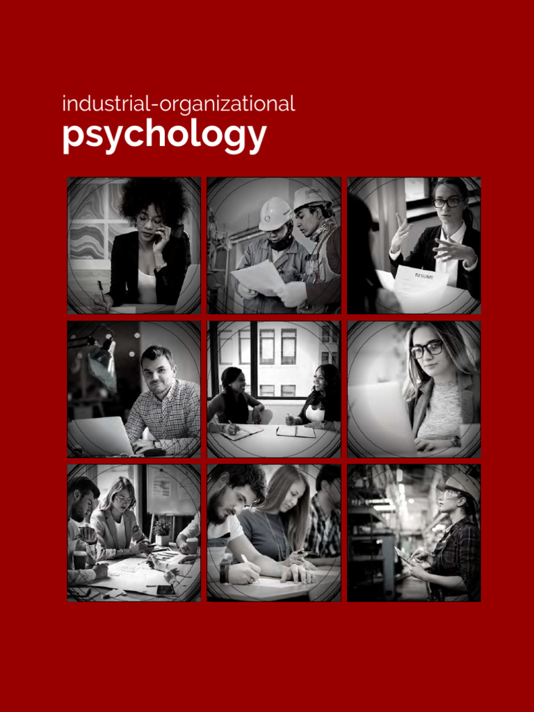 Industrial Organizational Psychology - SM | PDF | Performance Appraisal ...