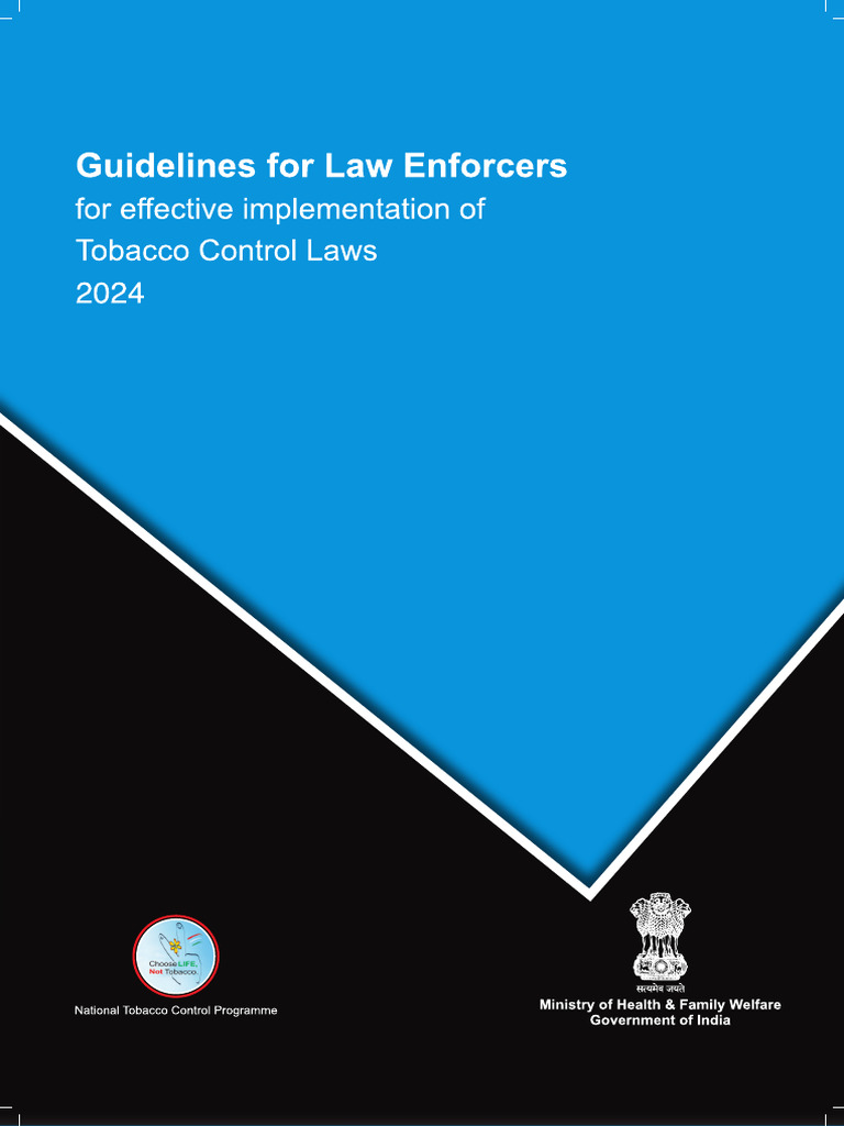 Guidelines of Law Enforcement Under COTPA 2003 | PDF | Cigarette ...