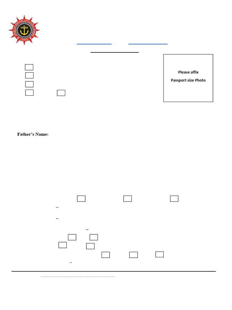 19.11.2024 - New Gpr Admission Form (1) | PDF