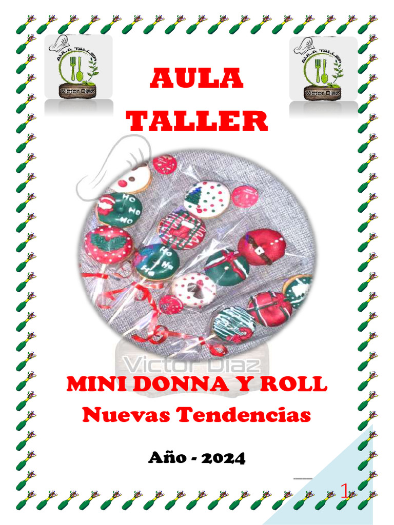 Mini Donna y Roll | PDF | Moda | Confitería