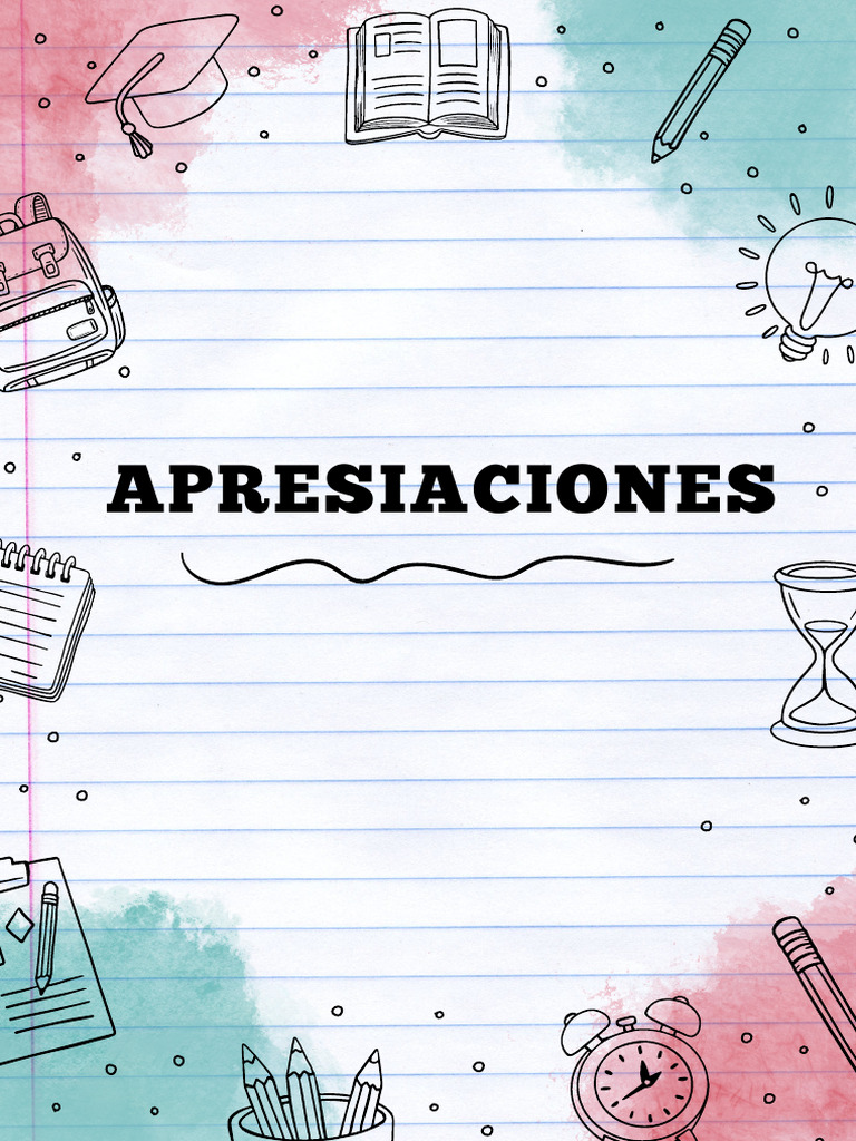 Documento A4 Portada Carátula de Propuesta Creativa Doodle Acuarela ...