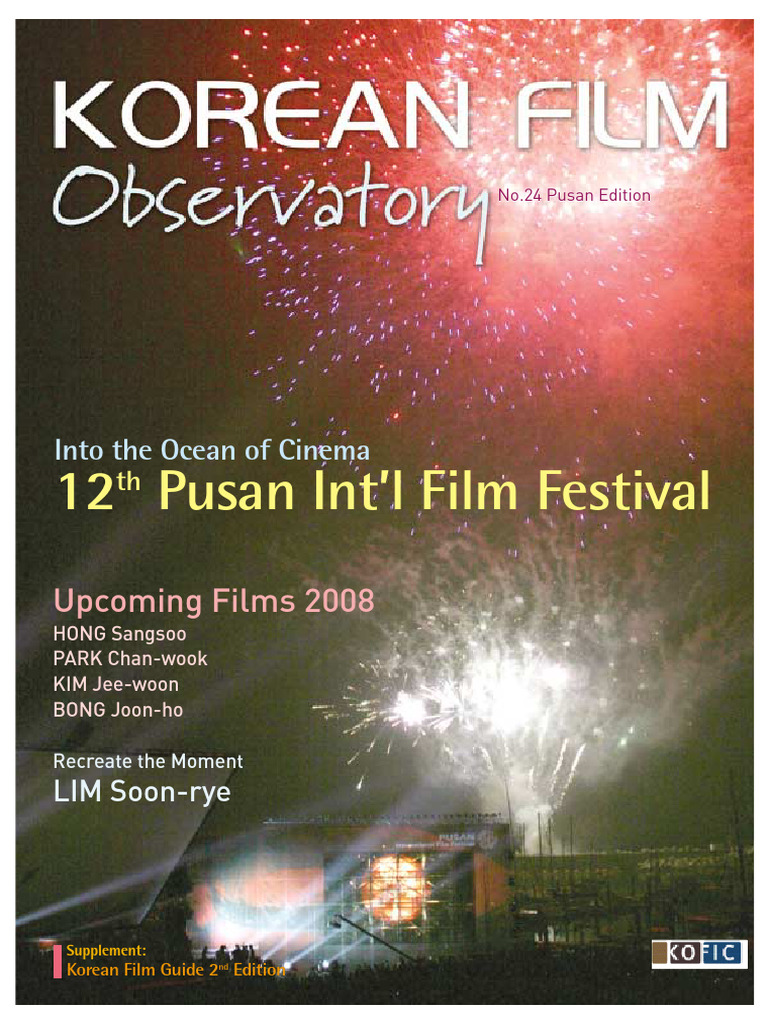 Korean Film Observatory No.24 | PDF | Movie Theater