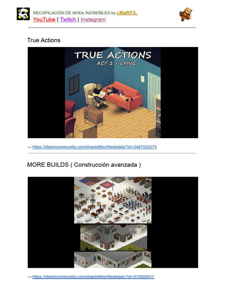 Mod Collection for RimWorld and Zomboid | PDF