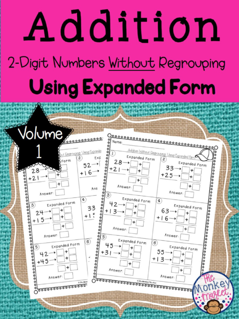 2DigitAdditionwithoutRegrouping 1 | PDF