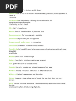 Ambitious Vocabulary Word List | PDF | Home & Garden