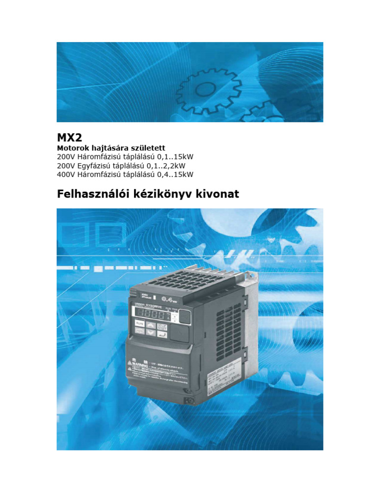 I570-Hu2-X+mx2+felhasznaloi Kezikonyv Kivonat | PDF