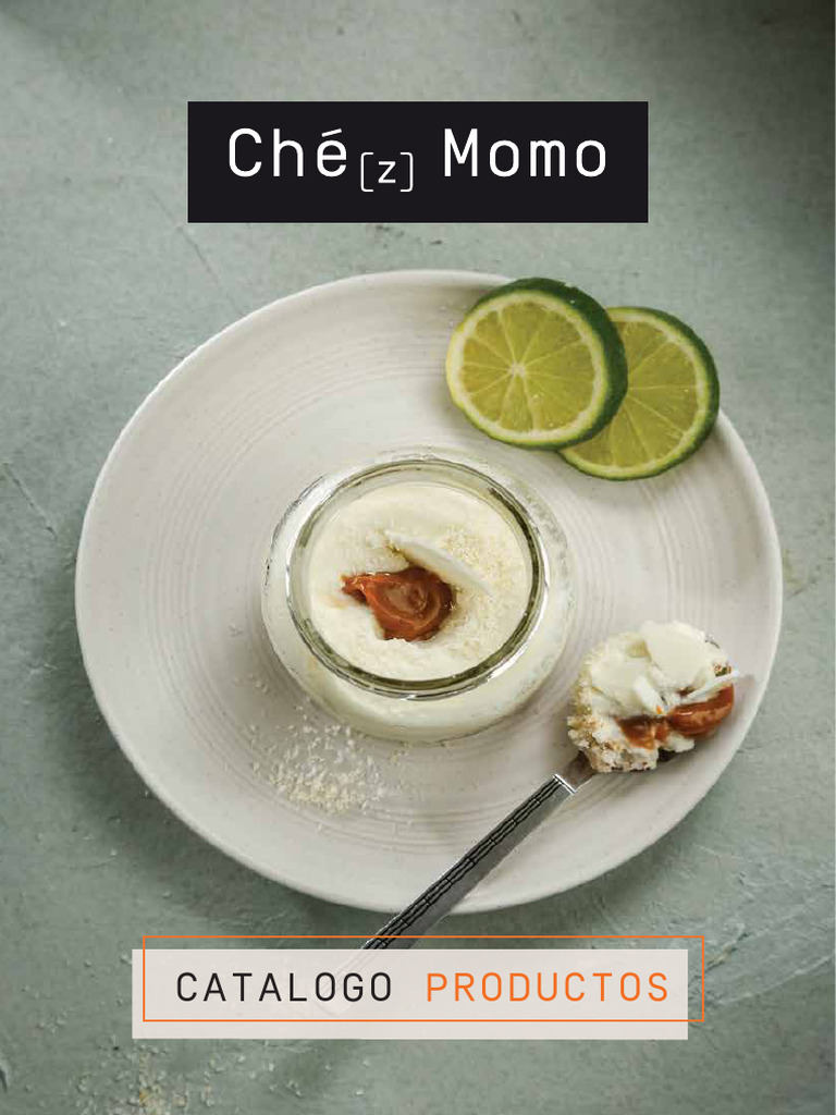 Catálogo CHEZ MOMO | PDF | Chocolate | Postres