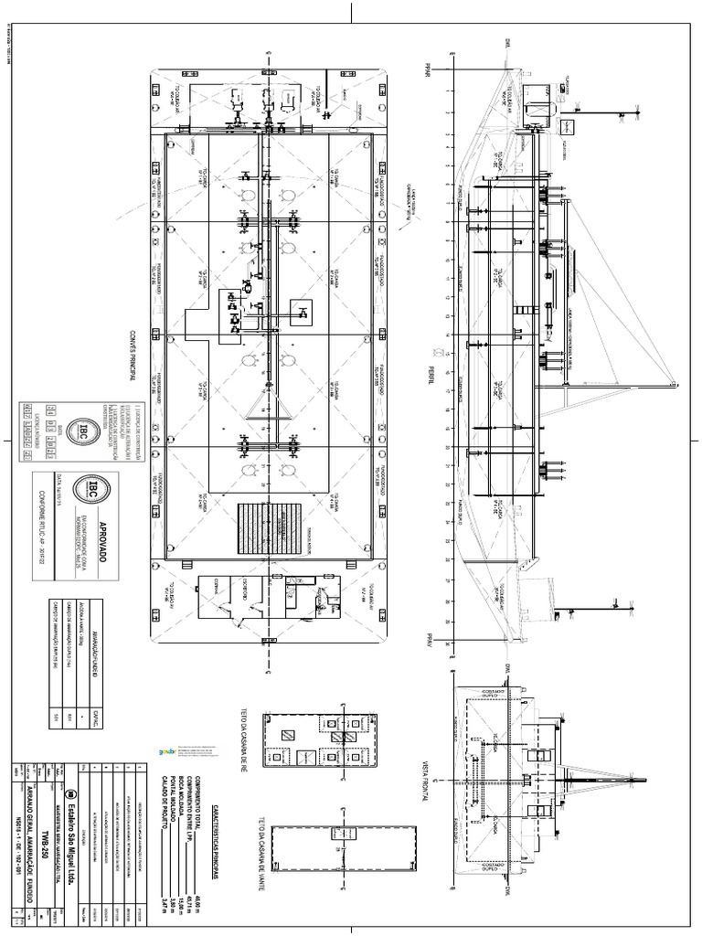 (TWB 250) Arranjo Geral - Rev B | PDF
