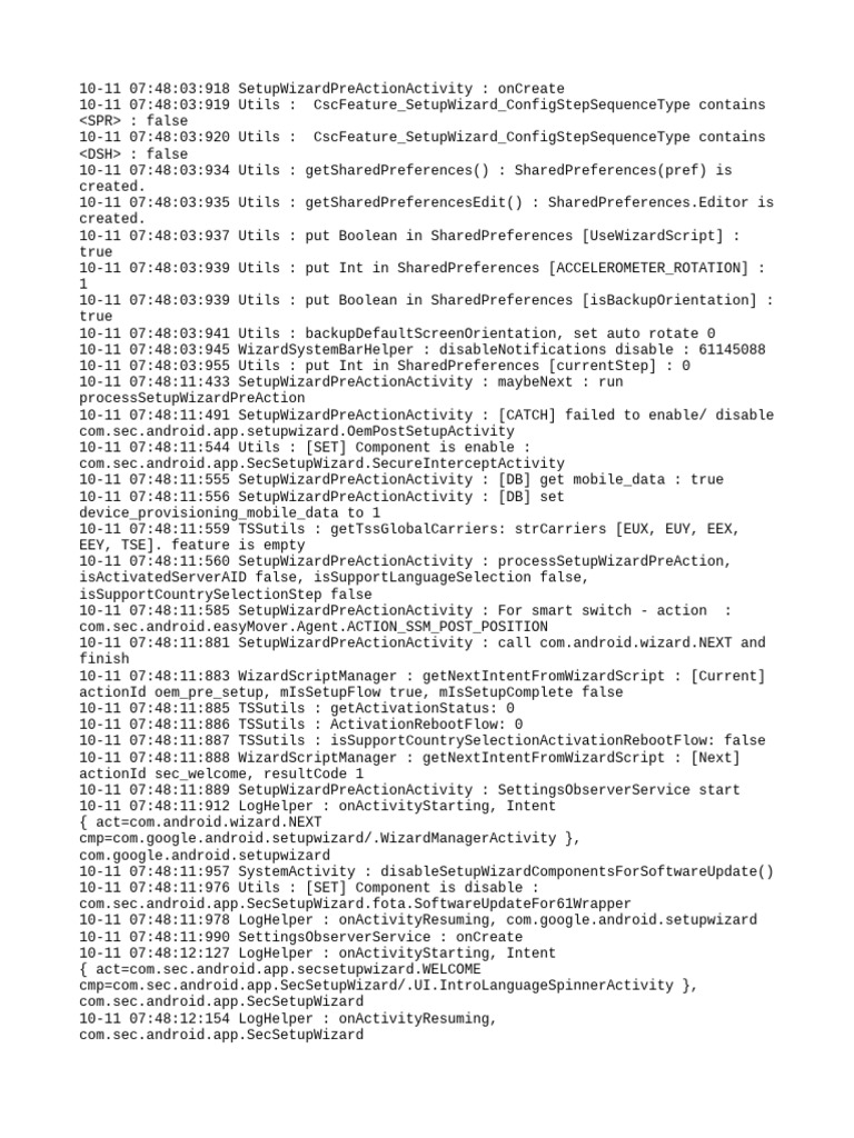 Setup Wizard | PDF | Android (Robot) | Boolean Data Type