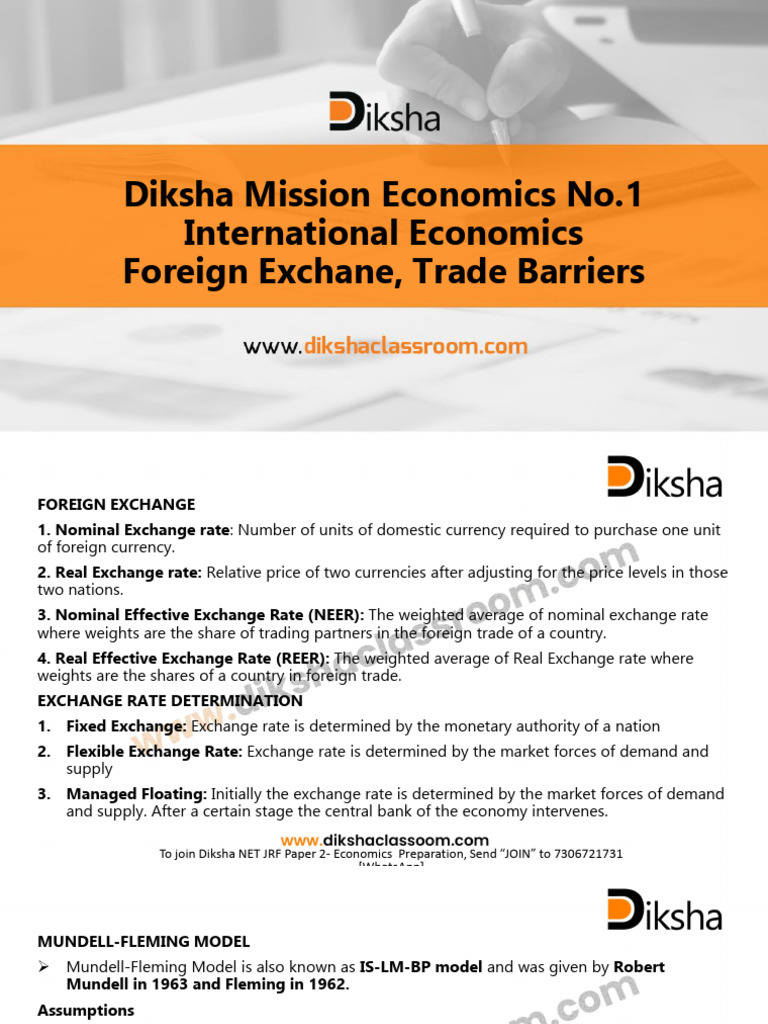 Exchange Rates and Trade Policies Explained | PDF | Exchange Rate ...