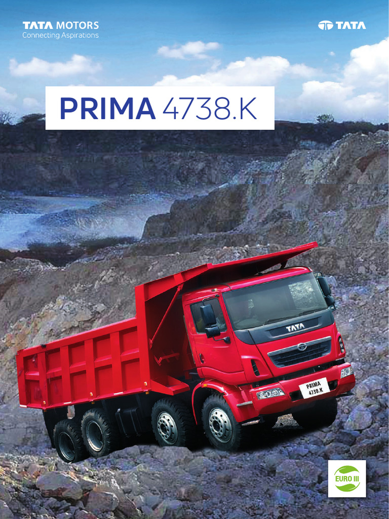 PRIMA 4738.K Truck Specifications | PDF | Truck | Wheeled Vehicles