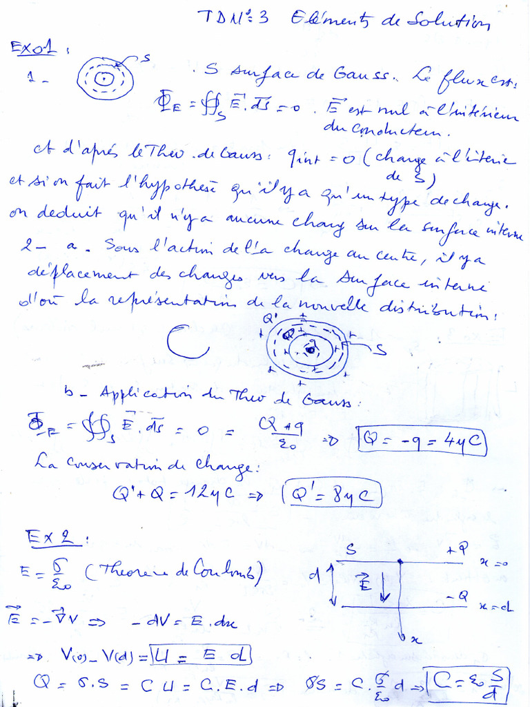 Phys2 td3 2014-2015 Corrige | PDF