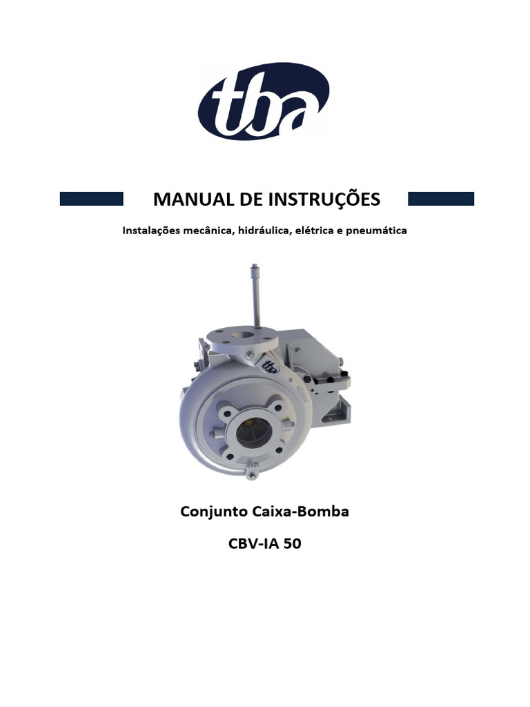 TBA Bomba Pipa Rodomaq - Manual | PDF | Bomba | Engrenagem