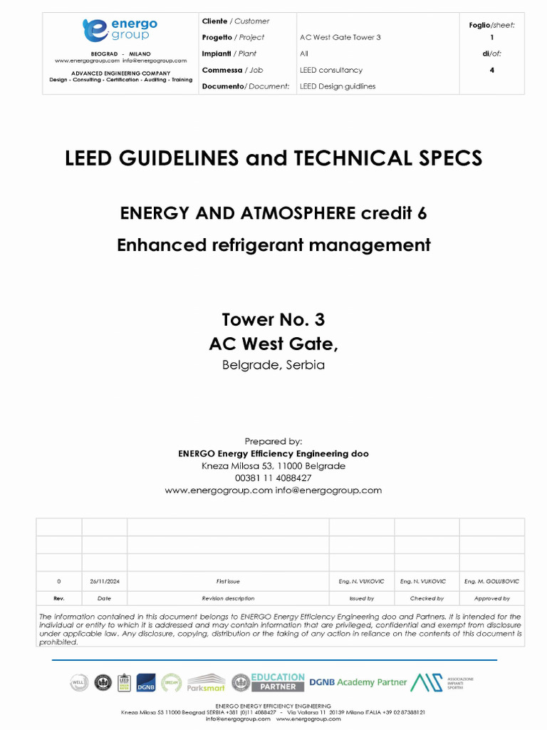 EAc6 Enhanced Refrigerant Management | PDF