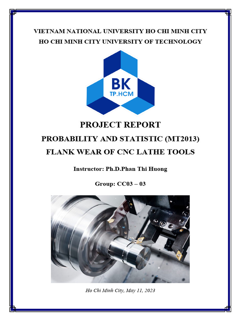 Project Report - MT2013 - HK222 | PDF | Errors And Residuals | Analysis Of Variance