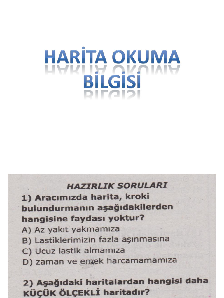 Harita Okuma Bilgisi | PDF