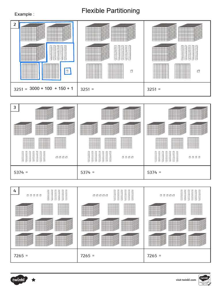 Place Value To 10000 HW-1 | PDF