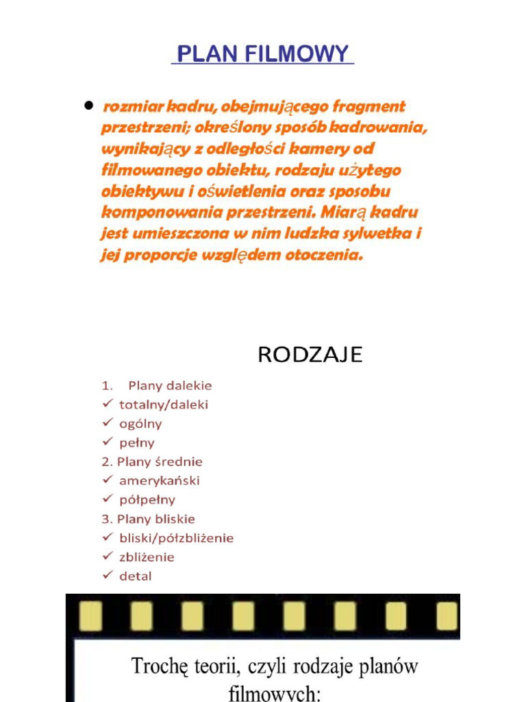 Plany Filmowe | PDF