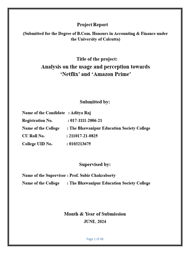 Netflix Subscriber Trends 2011-2020 | PDF | Survey Methodology