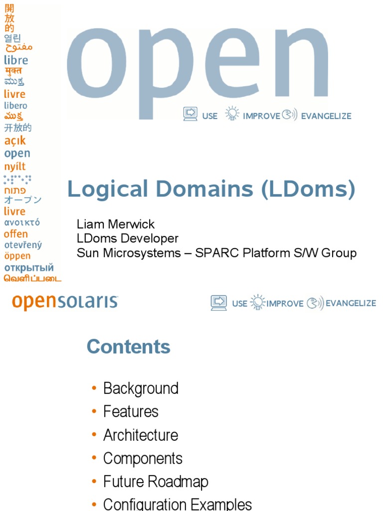 Ldoms-Concepts On Solaris | PDF | Operating System | System Software