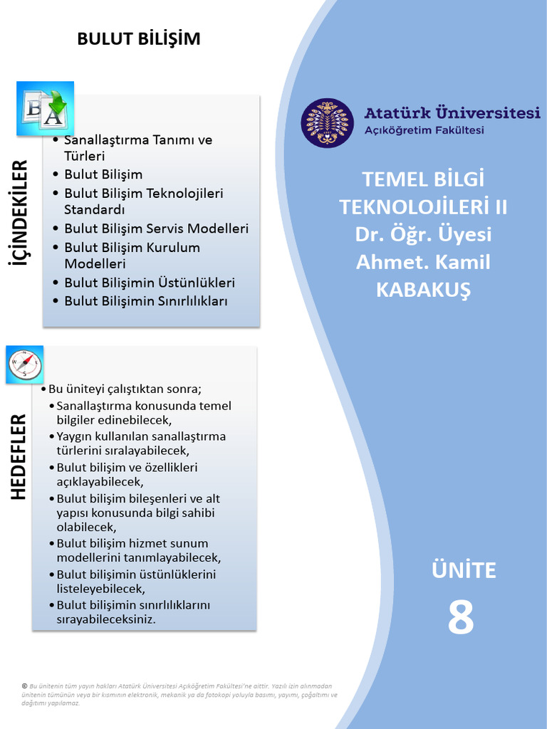 Bulut Bilisim 8 | PDF