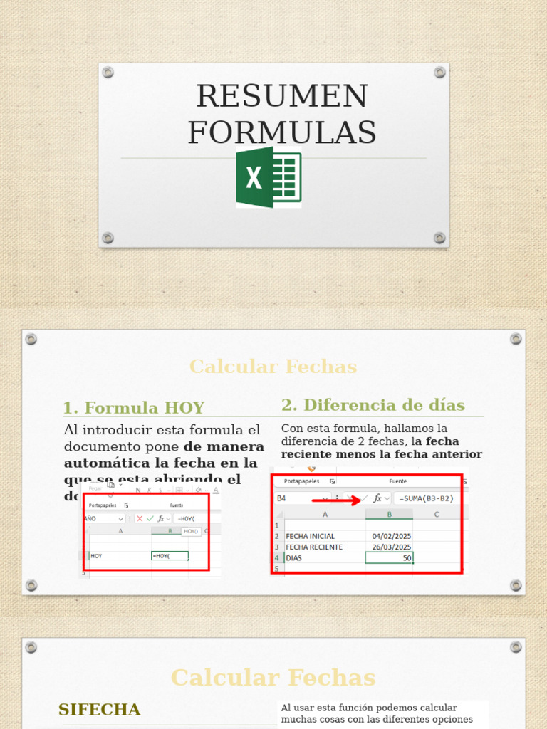 Otras Funciones Excel | PDF