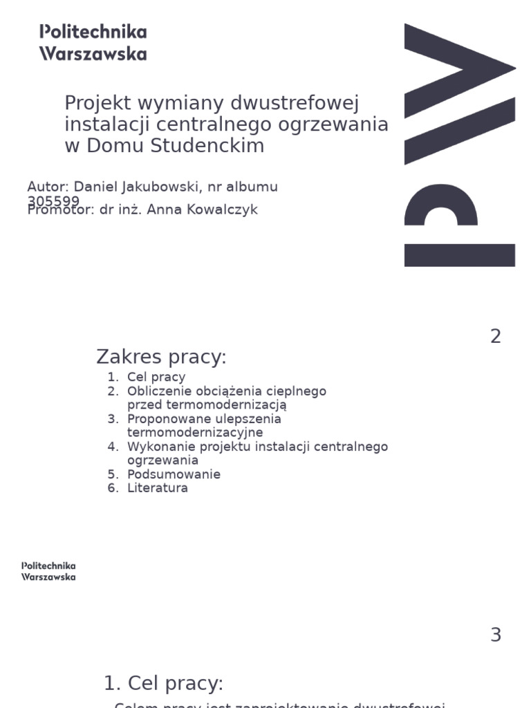 Termomodernizacja DS Riviera | PDF