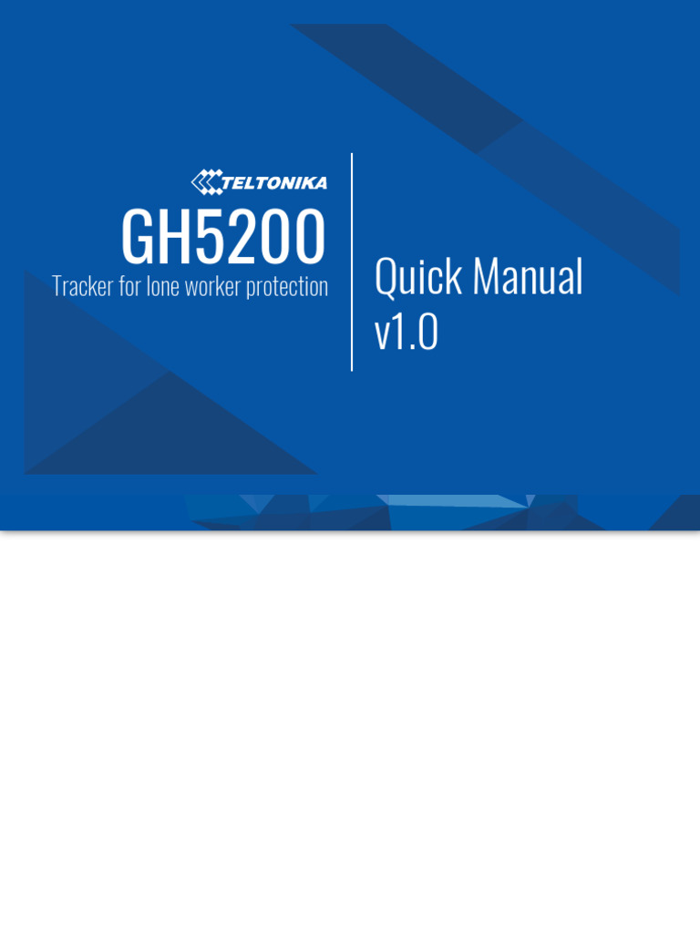 GH5200 Quick Manual v1.0 | PDF | Bluetooth | Microsoft Windows