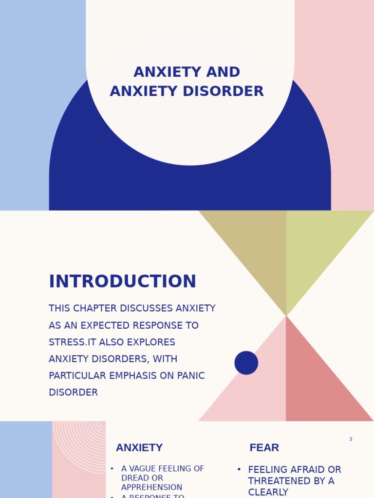 Anxiety and Anxiety Disorder | PDF | Phobia | Anxiety