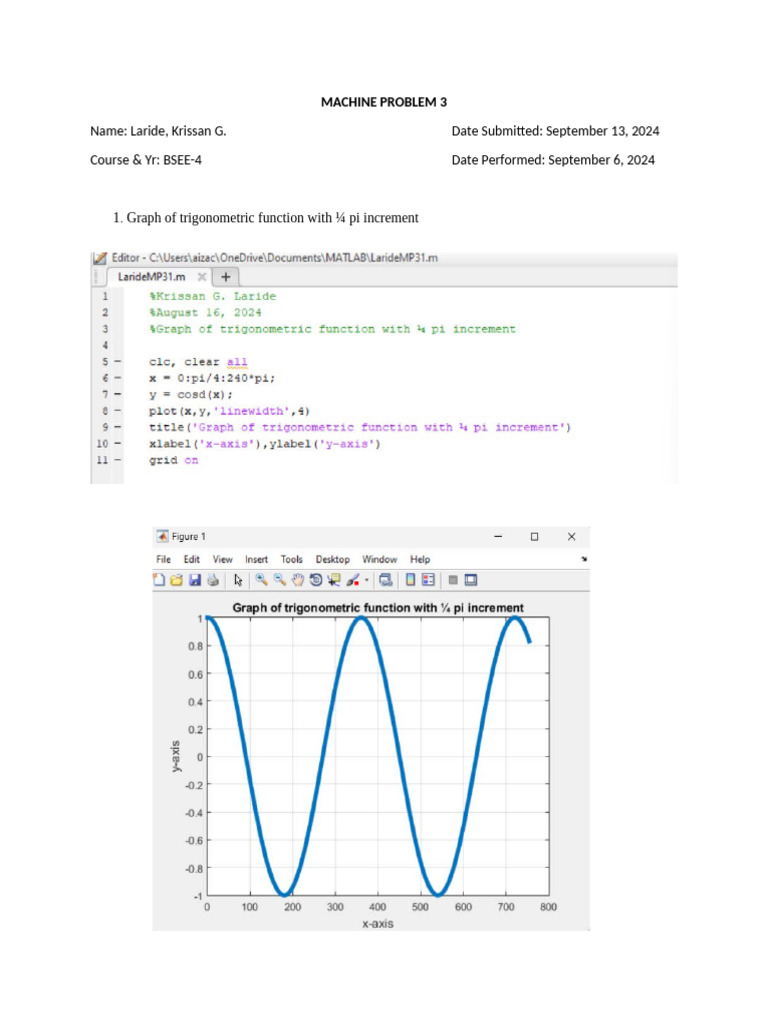 Machine Problem 3 | PDF