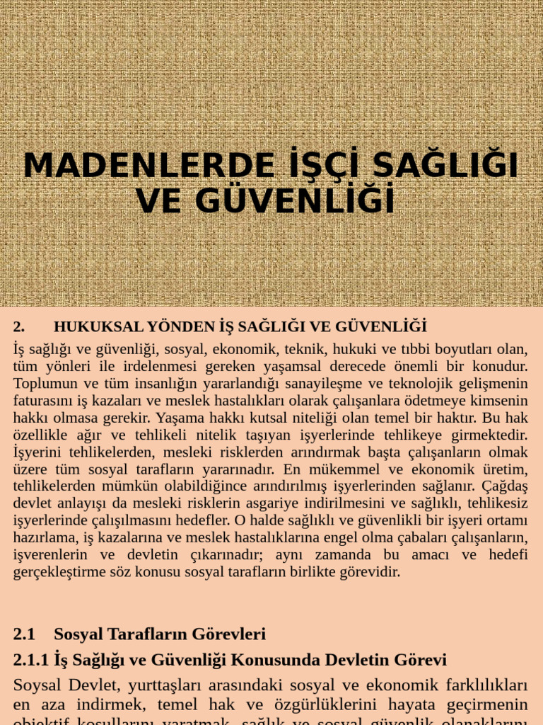 Isg 2 Hukuksal Yonden Isg | PDF