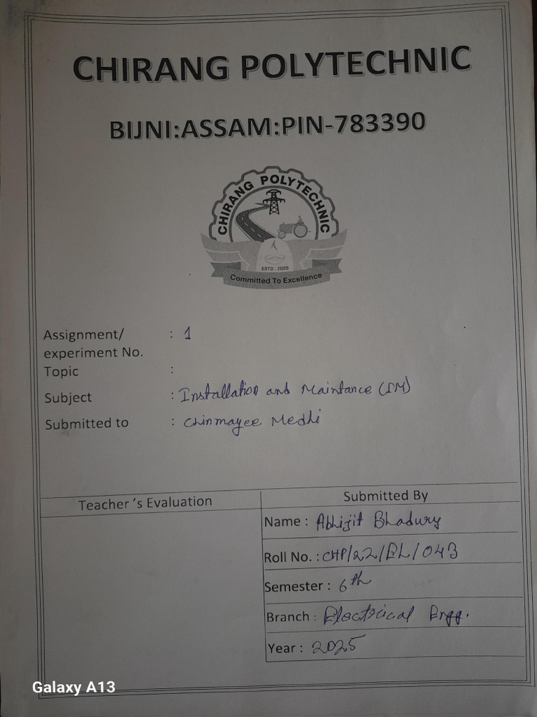 IM Assignment Installation | PDF