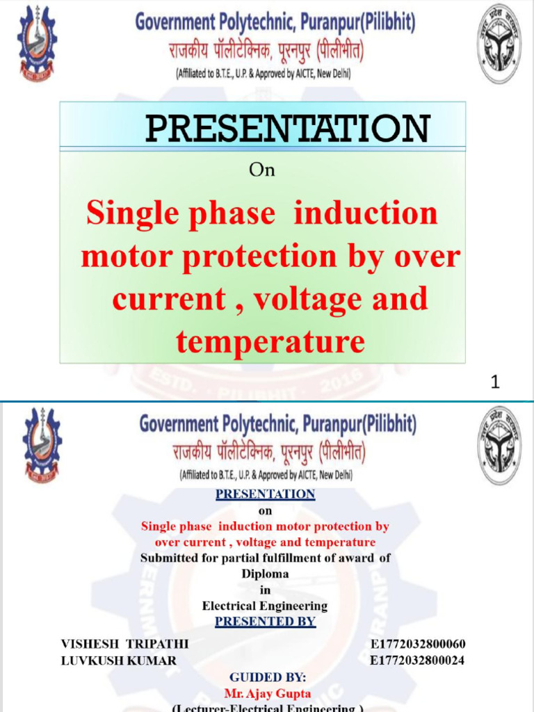 Protection System Presentation | PDF | Rectifier | Direct Current
