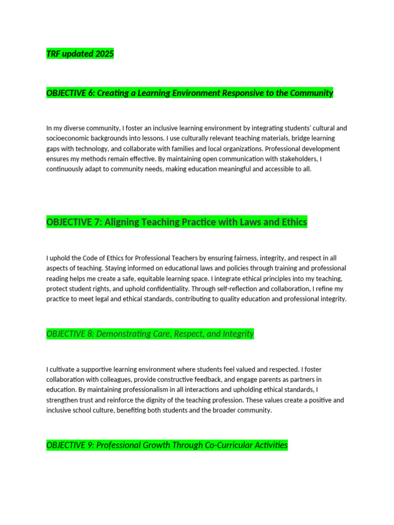 TRF 2025 - 072316 | PDF