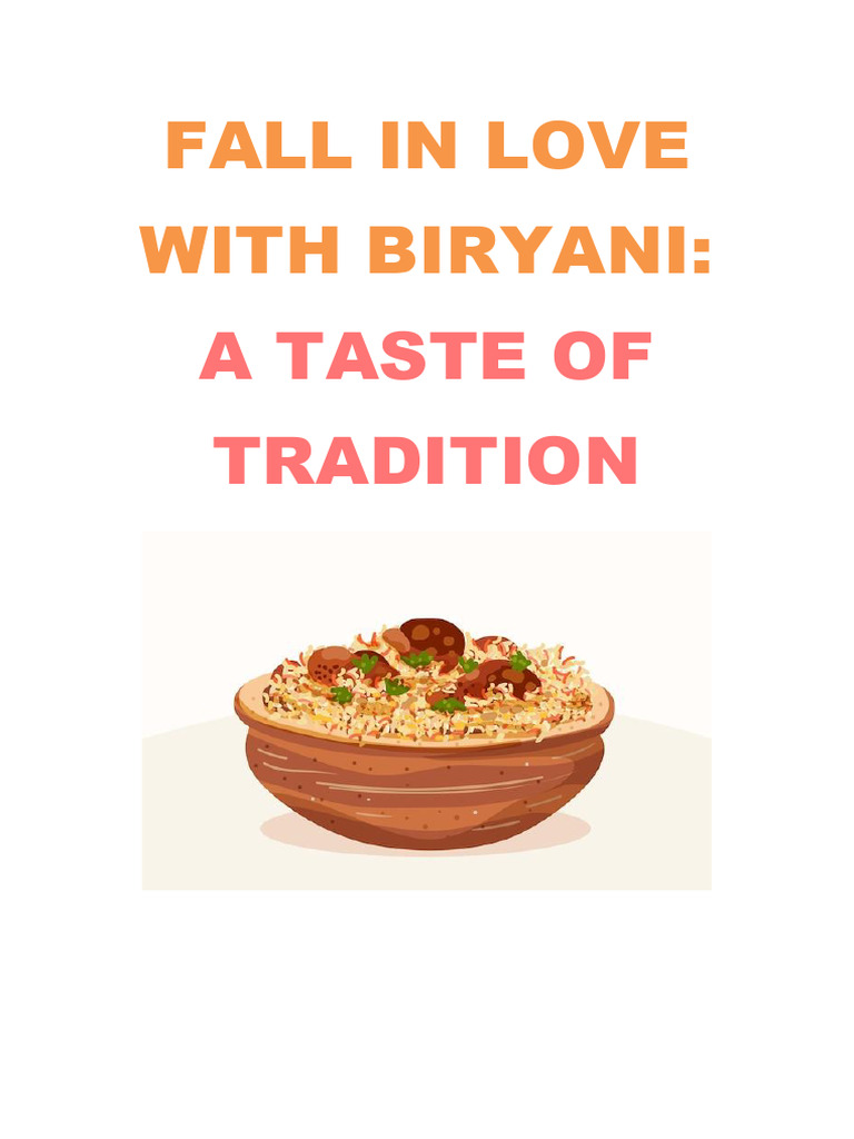 English Biryani | PDF