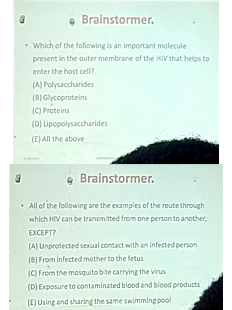 Hiv Aids Qns | PDF