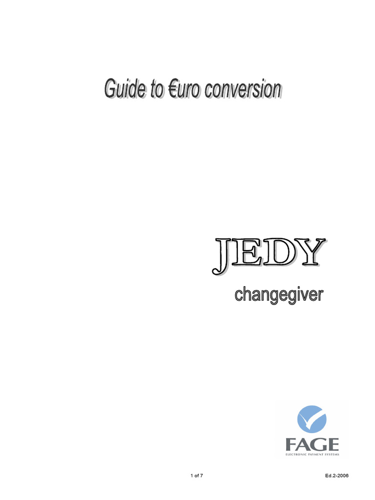 EURO_Conversion_Jedy_UK | PDF | Euro | Currency