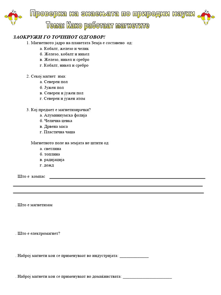 Magneti Test Ok | PDF