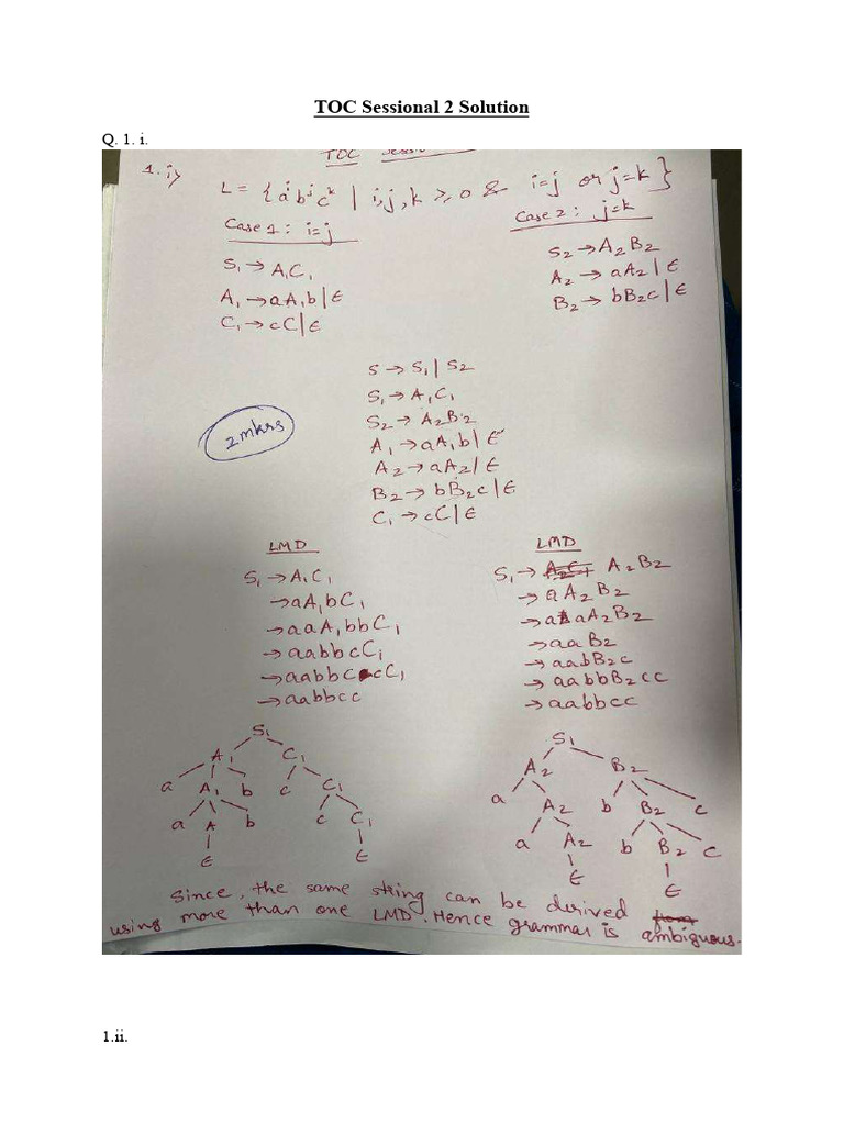 Sessional2 Solution | PDF