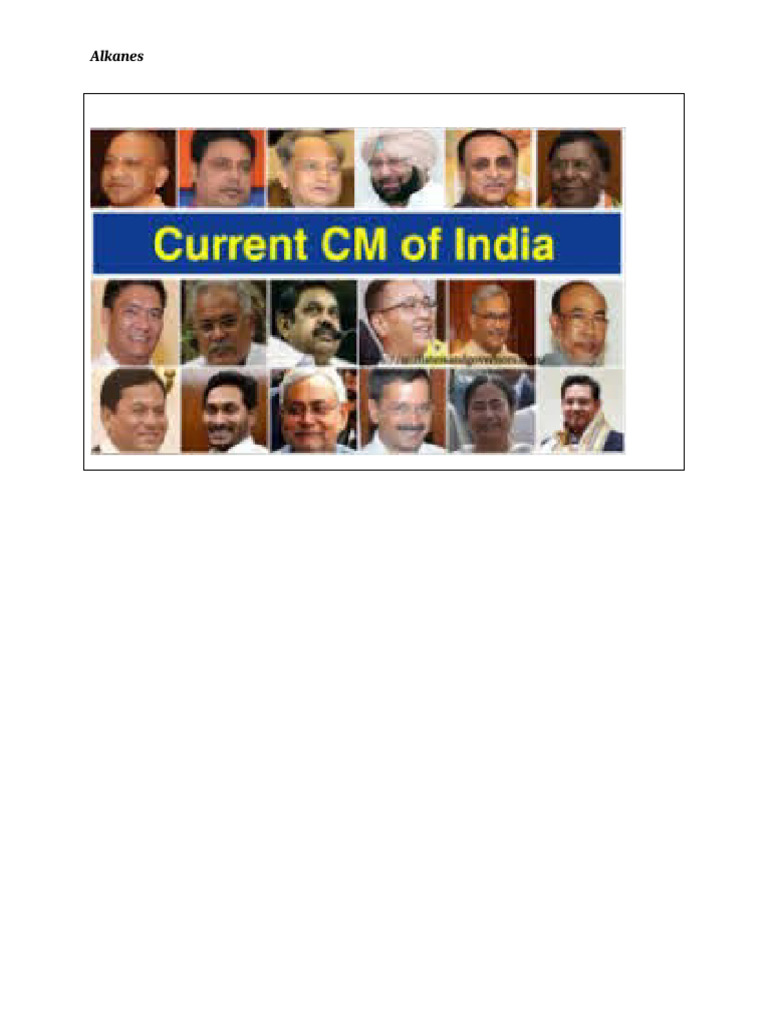 Female CM S of India | PDF