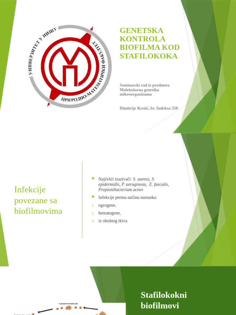 Molekularna Genetika Mikroorganizama | PDF