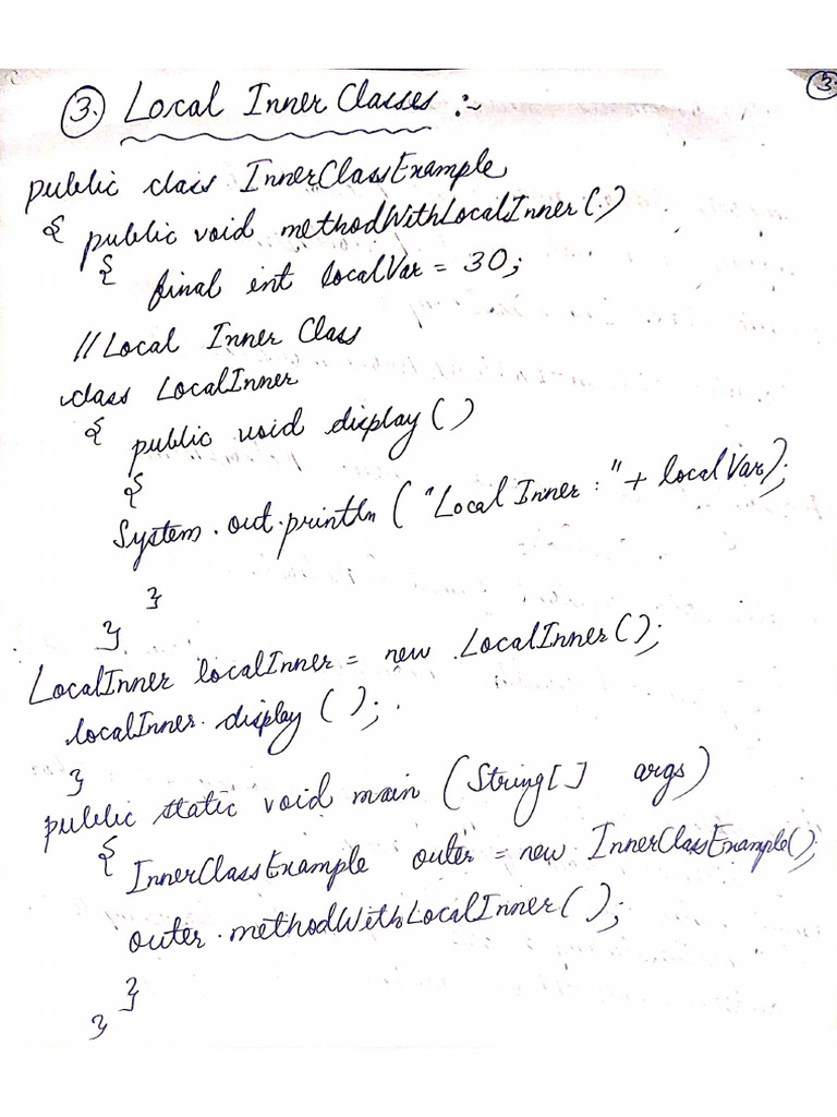 Local_Inner_Class | PDF