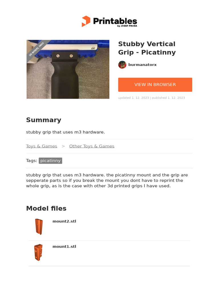 666093-stubby-vertical-grip-picatinny-c3532d01-e3ee-4516-8955 ...