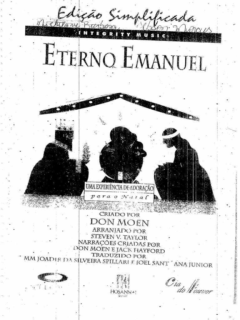 Eterno Emanuel Partitura | PDF