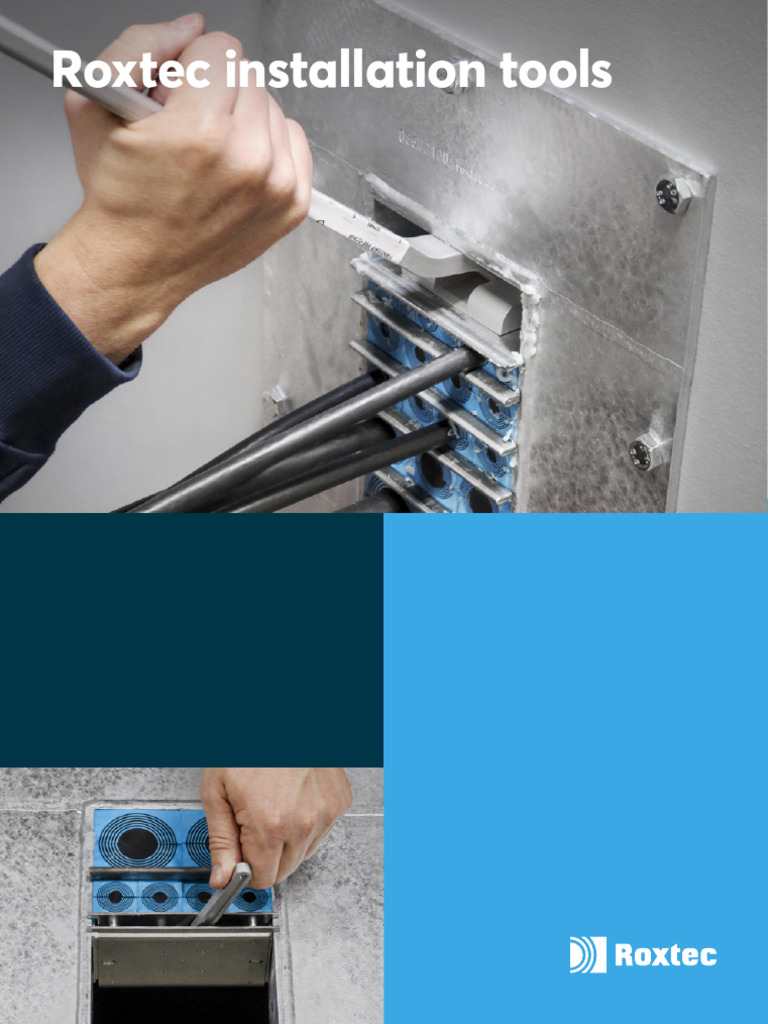 Roxtec Intallation Tools | PDF | Pipe (Fluid Conveyance) | Tools