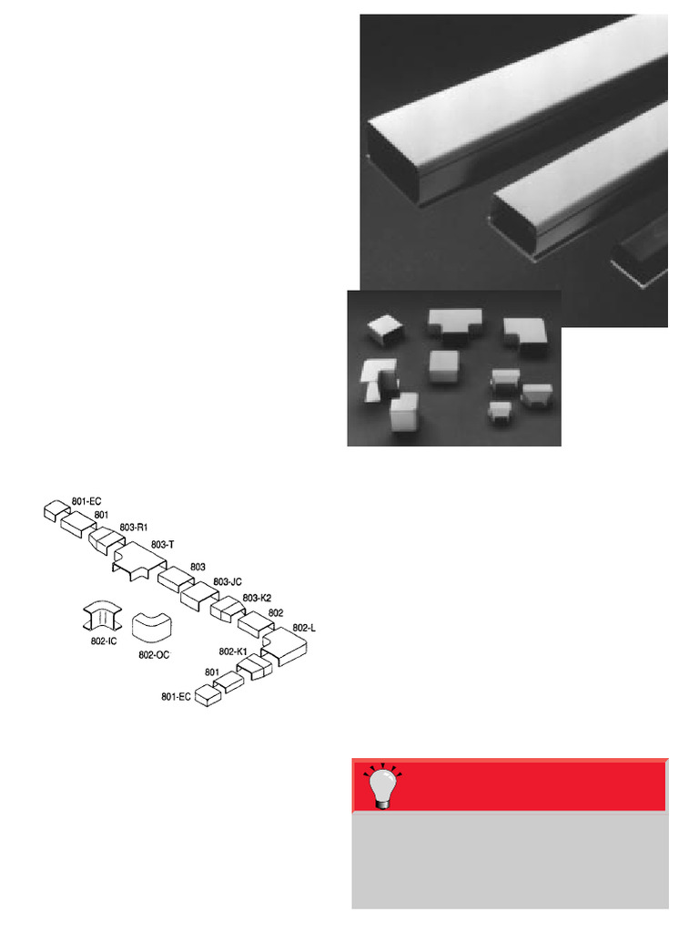 3M - Cable Ducts | PDF | Duct (Flow) | Building Materials
