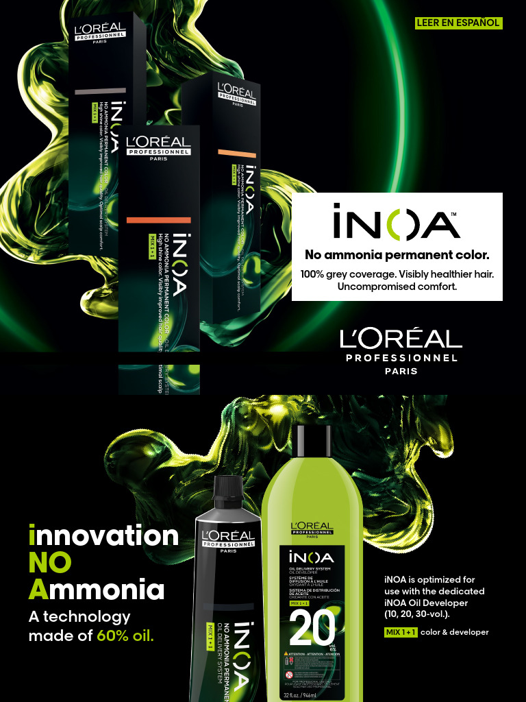 iNOA Color Chart and Application Guide | PDF | Allergy | Color